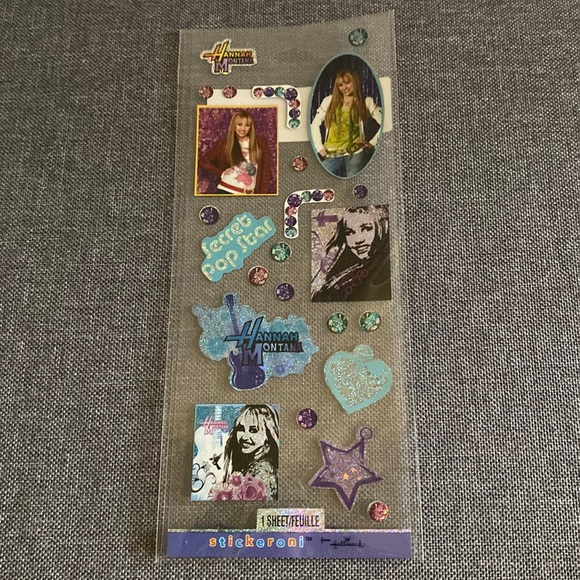 Hallmark | Accessories | Hannah Montana Stickers Sheet | Poshmark